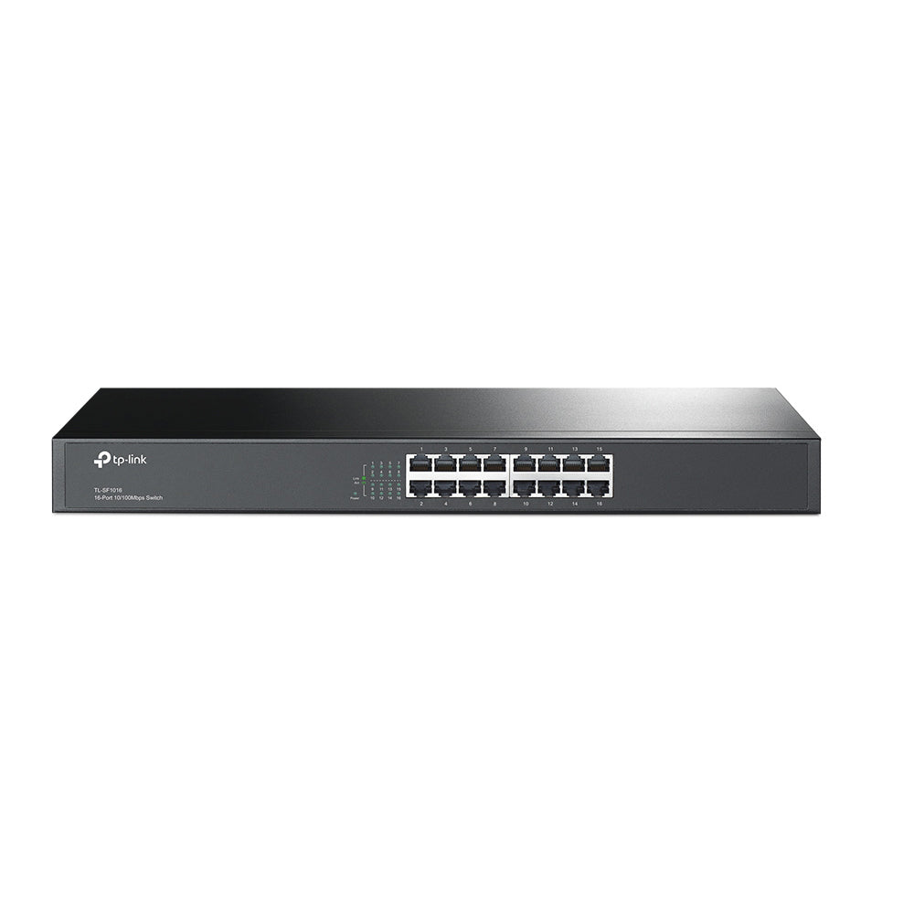 TP-LINK TL-SF1016 16-PORT 10/100MBPS RACKMOUNT SWITCH