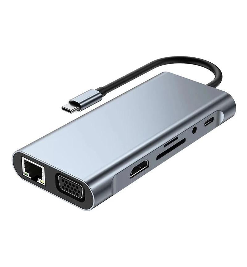 USB TYPE C 10 IN 1 DOCK