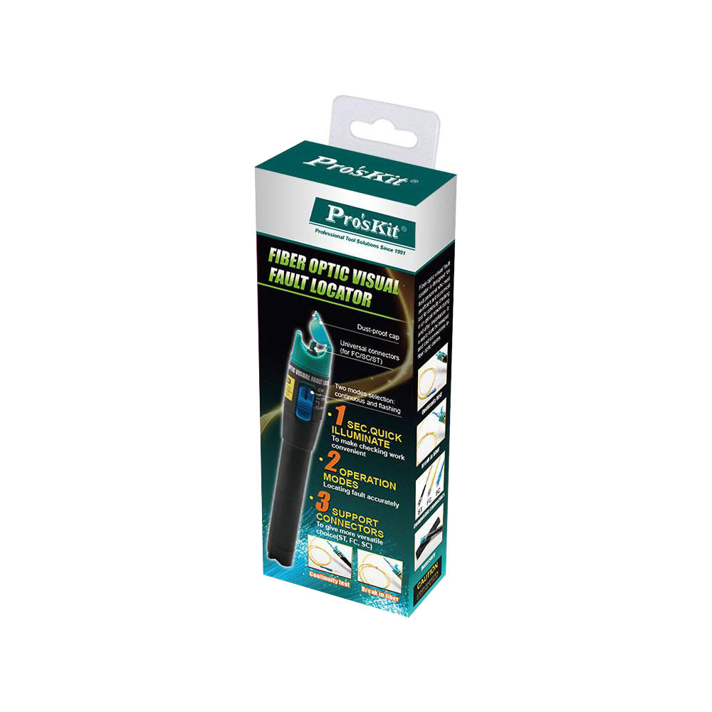 PROSKIT MT-7530 | 30MW FIBRE OPTIC VISUAL FAULT LOCATOR