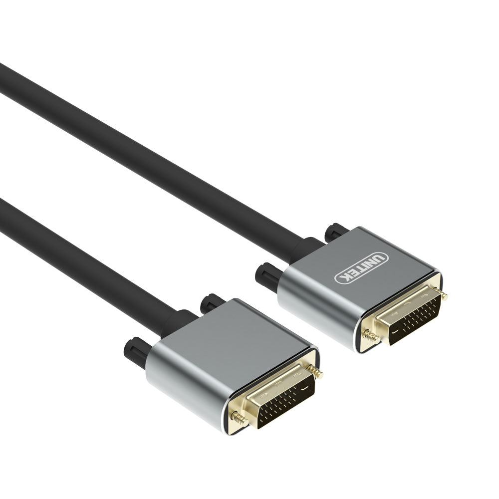 UNITEK 10M DVI 24+1 MALE TO MALE CABLE (Y-C211DGY)