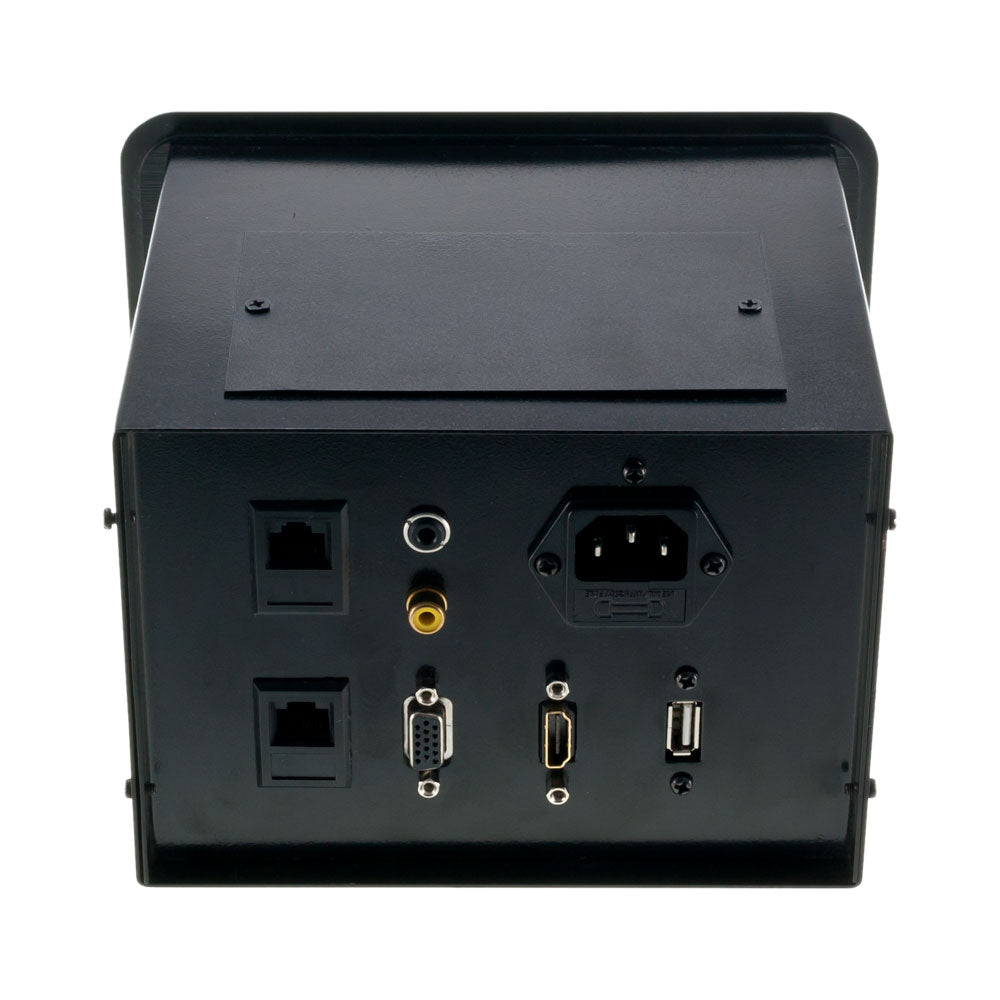 MULTI SUNKEN USB DESKTOP SOCKET BOX WITH SA POWER