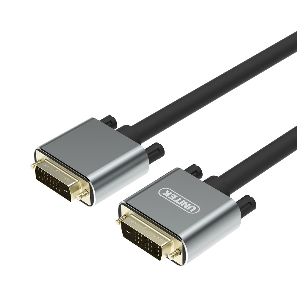 UNITEK 10M DVI 24+1 MALE TO MALE CABLE (Y-C211DGY)