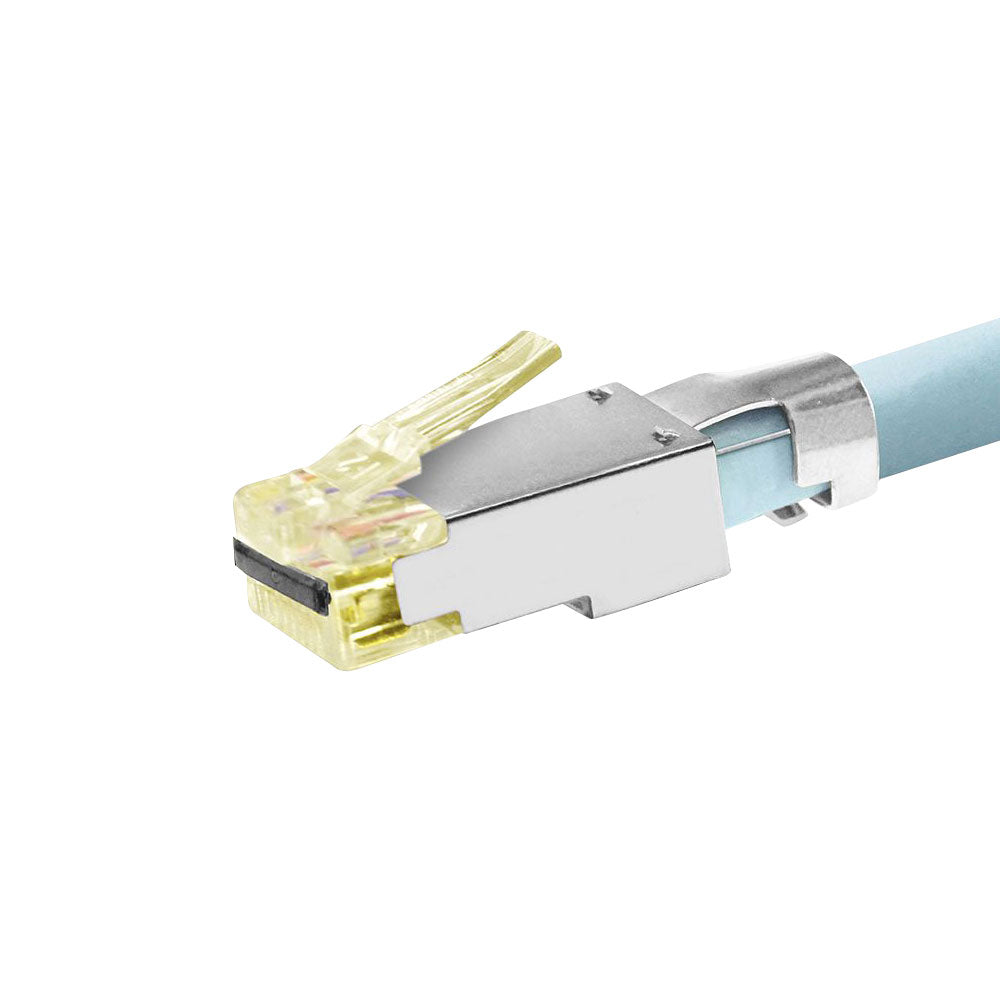 SIMPLY45 CAT6 / CAT6A / CAT7 / CAT7A RJ45 SHIELDED PASS THROUGH CONNEC