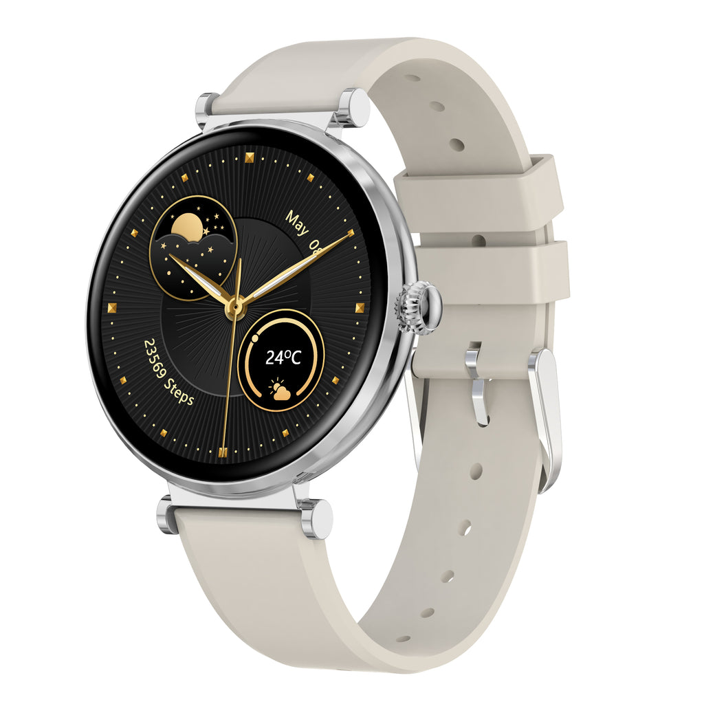 MT510 Smart Watch 1.32" AMOLED IPX68 with BT Calls Sports HR BP BO - S