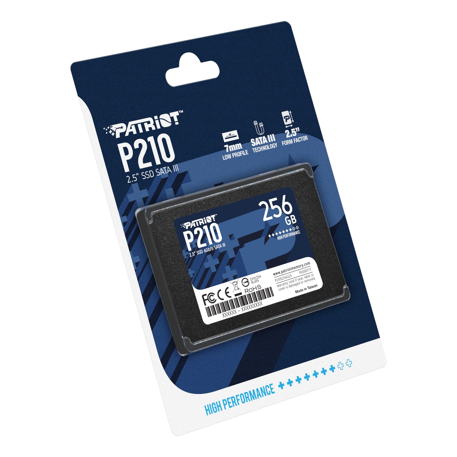 Patriot P210 256GB 2.5 Inch SATAIII SSD