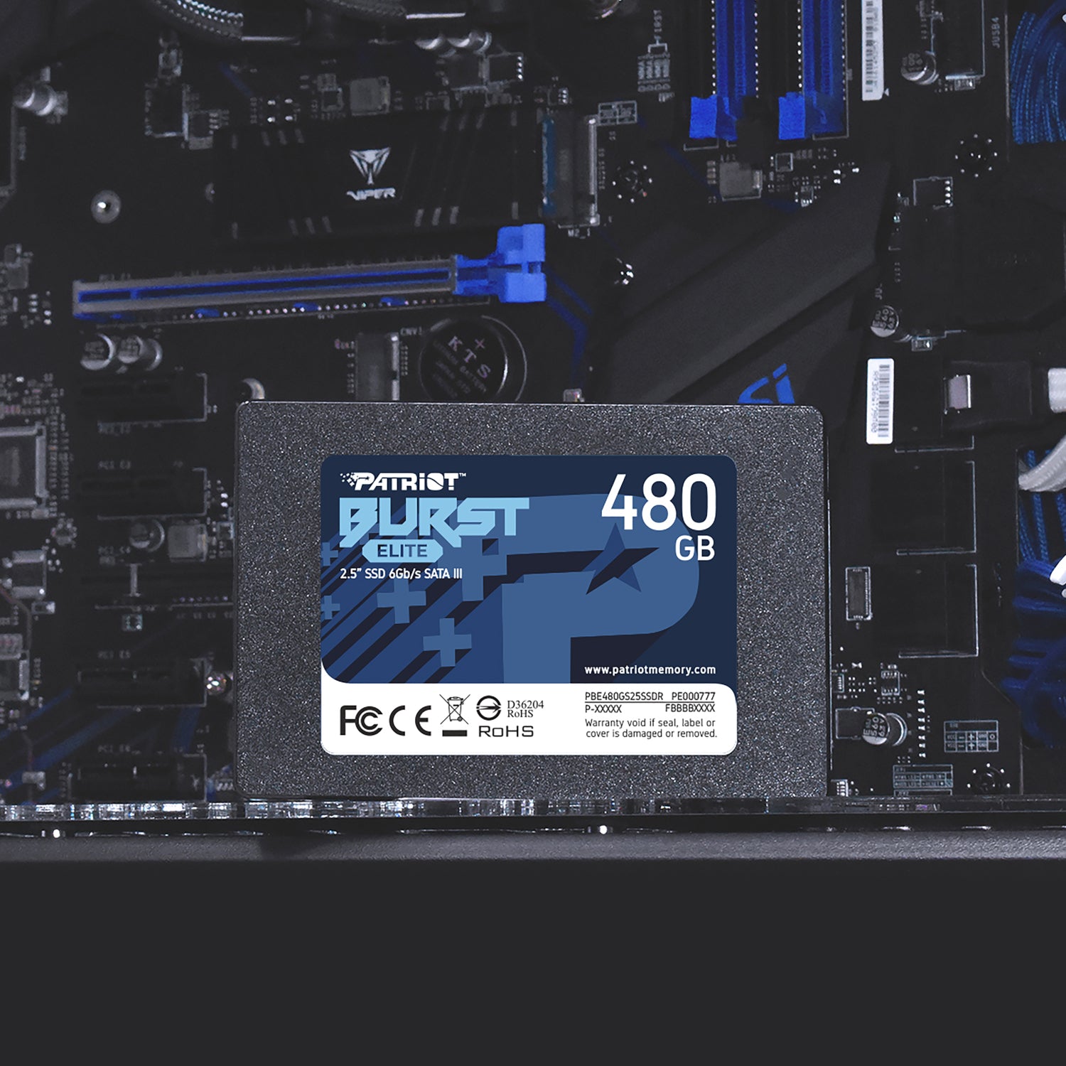 Patriot Burst Elite 480GB 2.5" SATA III SSD