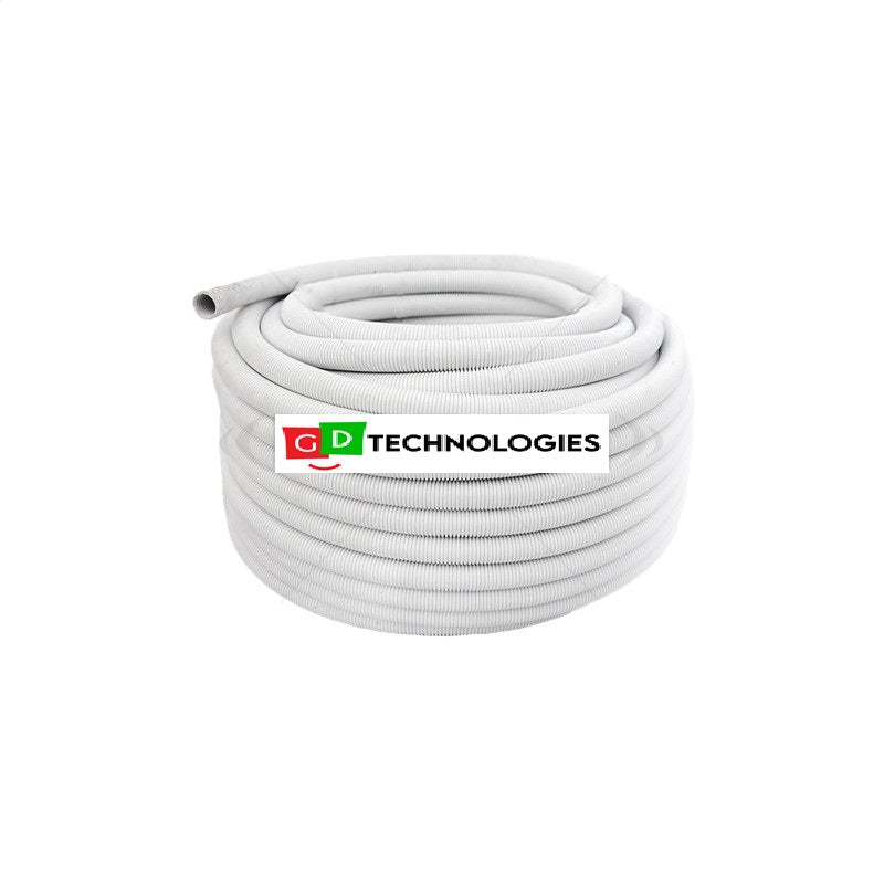 CONDUIT PVC - 25MM FLEX WHITE :50M