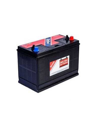 Deltec 12V 110Ah Sealed Lead Acid Battery, Dual Terminal.