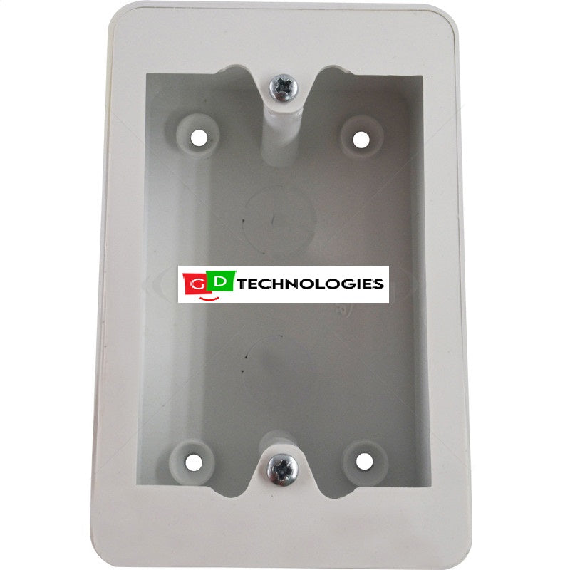 ENCLOSURE PVC - 4 x 2 INCH SURFACE MOUNT BOX