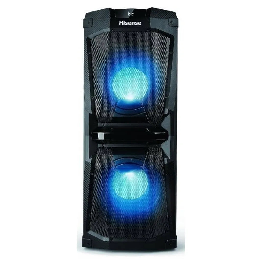 HISENSE HP120 Party Speaker; Power Output: 200W; Line in (3.